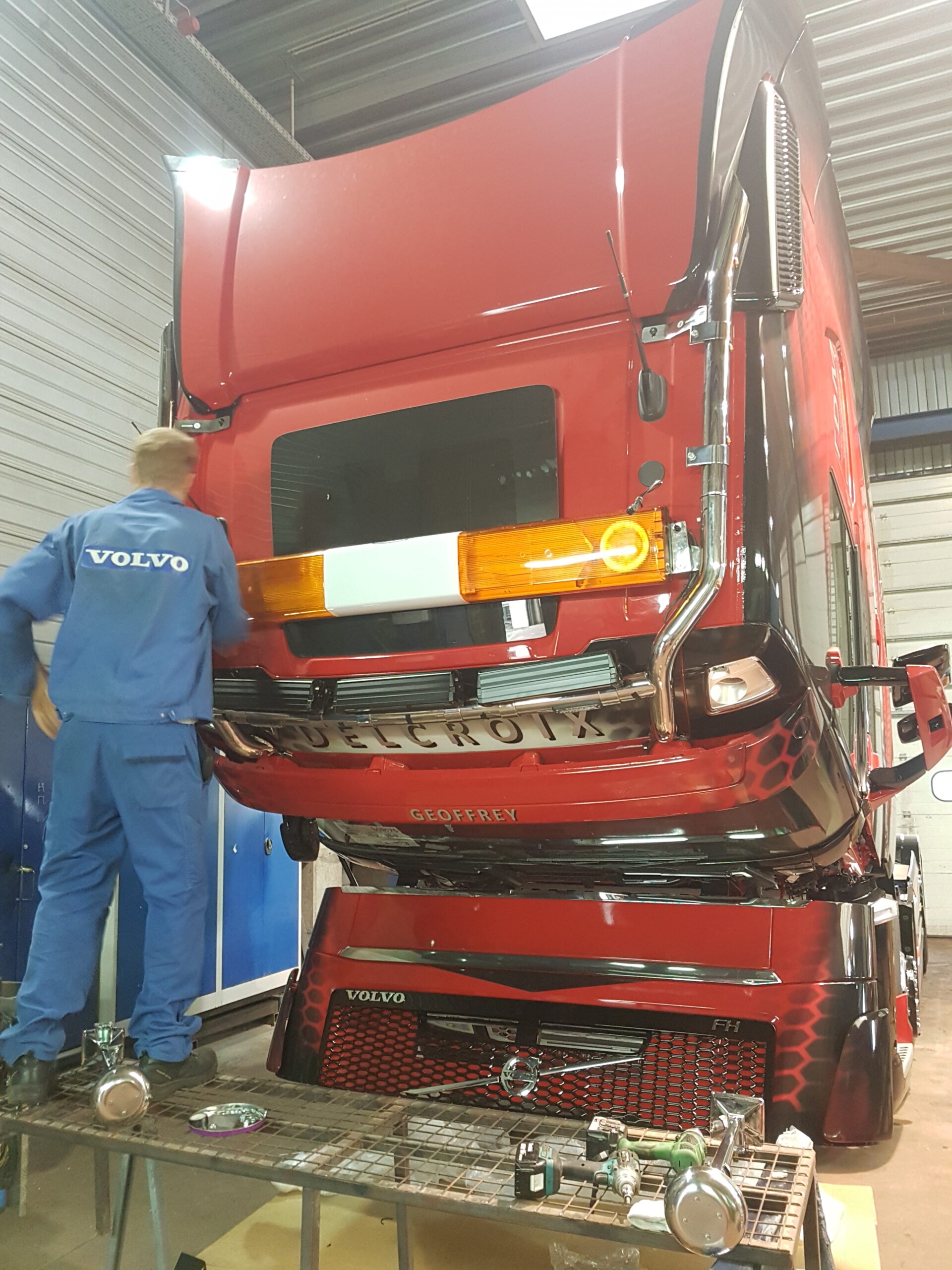 Réalisations Carrosserie-rénovations-peinture - Génie Route SPRL